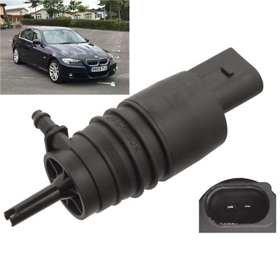 Front Windscreen Washer Pump FOR BMW 3 Series Saloon E90 2005 TO 2013 ...