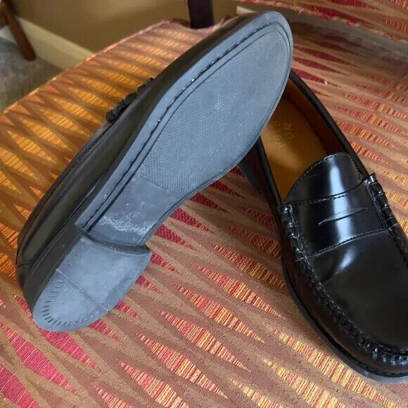 J Crew Camden Penny Loafer US Men's Size 8 (Black) Rubber J Crew Camden Penny Loafer US Men's Size 8 (Black) Rubber