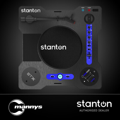 Stanton STX Portable Scratch Turntable w/ Mini Innofader Nano ...
