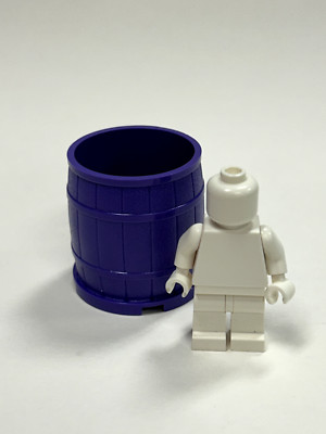 Lego Large Purple Minifigure Barrel | eBay