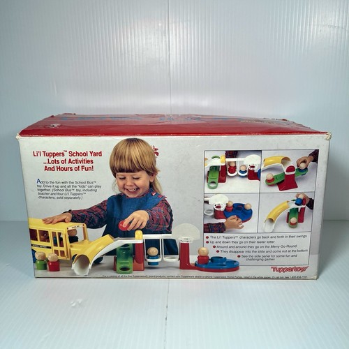 Lil Tuppers School Yard Playground by Tupperware Tuppertoys 1989 - Not ...