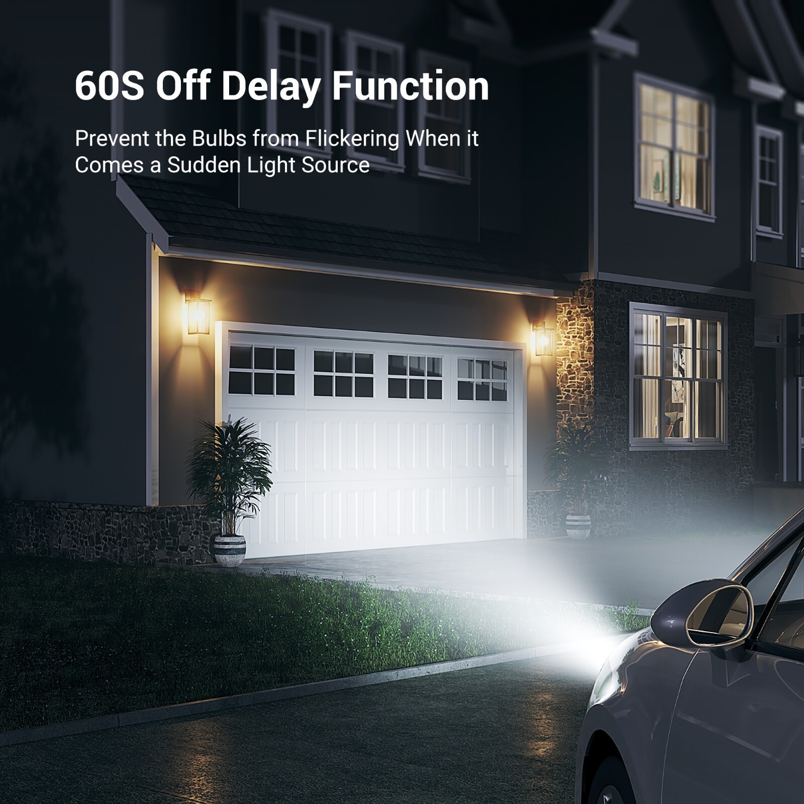 DEWENWILS Dusk to Dawn Bulb Socket Outdoor Automatic Light Sensor ...