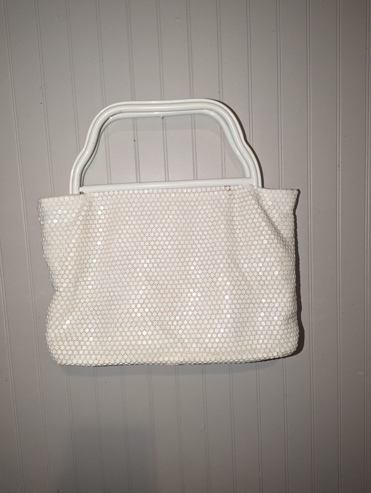 1960's Ivory Sequence Purse - Gem