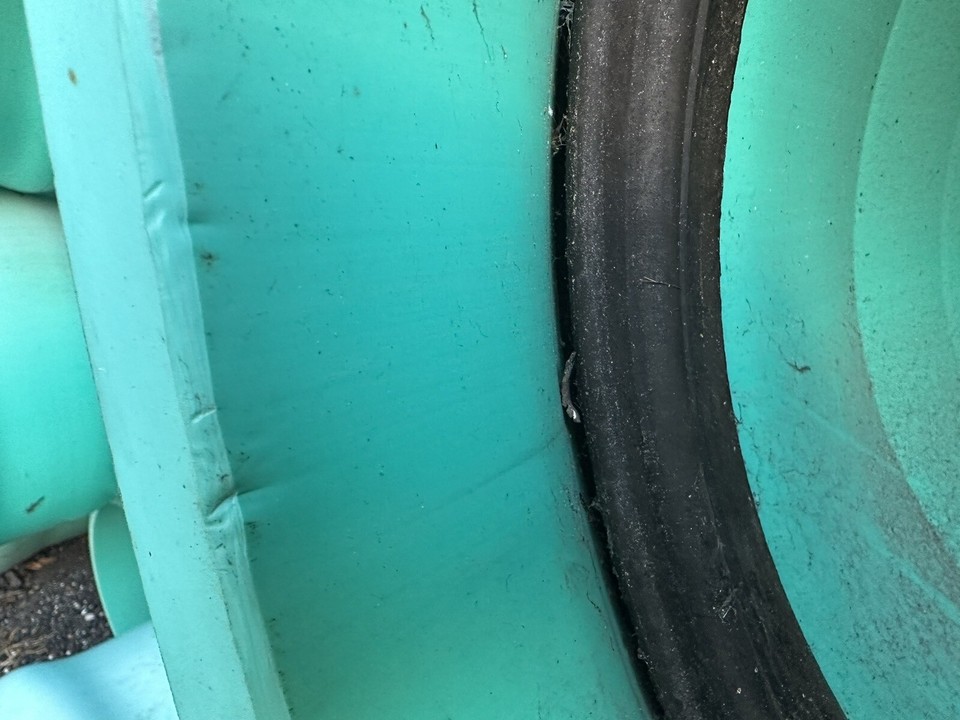 8,10,12,16 and 20" heavy wall c900 PVC plastic Pipe dr18 dr-18 sewer ...