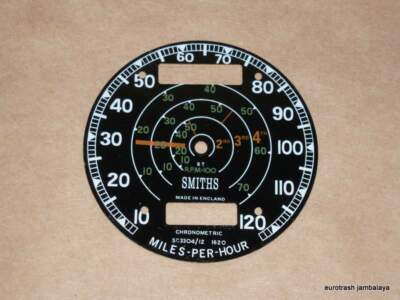 REVOMETER Triumph BSA Norton Smiths Chronometric Speedometer Face ...