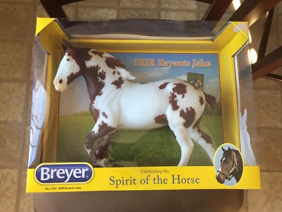 BREYER BHR Bryants Jake #1764 [-] paint pinto wixom mold draft horse | eBay