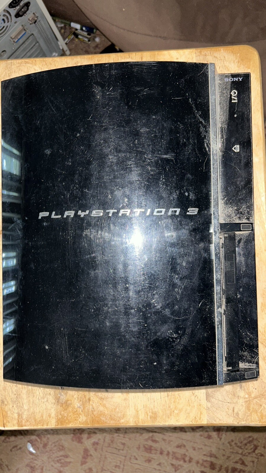 Sony Playstation 3 Fat Console CECHL01 PS3 FOR PARTS OR REPAIR UNTESTED ...