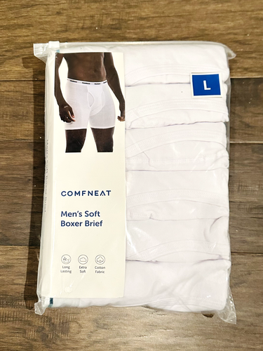 Comfneat Men's 6-Pack Boxer Briefs Soft Breathable Underwear SIZE L | eBay