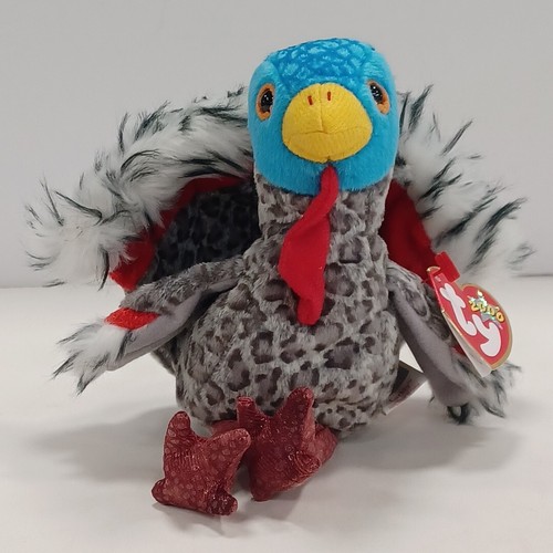 Ty Beanie Baby LURKEY TURKEY Plush Stuffed Animal Retired W TAG June 13 ...