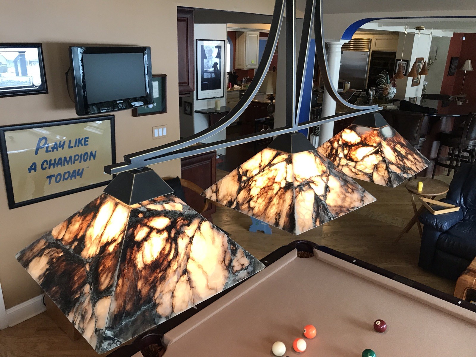 Renaissance Custom Original pool table by Charles A. Porter | eBay