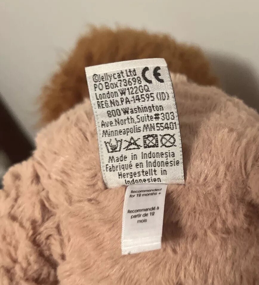 Jellycat Lion Fuddlewuddle Plush Stuffed Toy Medium 9" One Eyed Lion ...