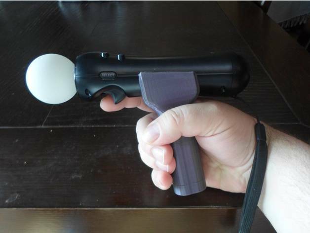 Sony PlayStation 3 PS3 Move Motion Controller Shooter Grip Clip-On ...
