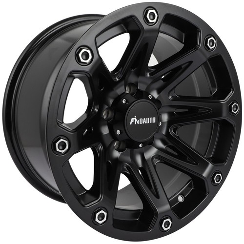 17"x9" 5x127 5x5" CB 78.1 Black Forged Alloy Wheels Rims For 1973-1982 ...