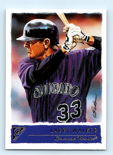 2001 Topps Gallery Larry Walker Colorado Rockies #85 | eBay
