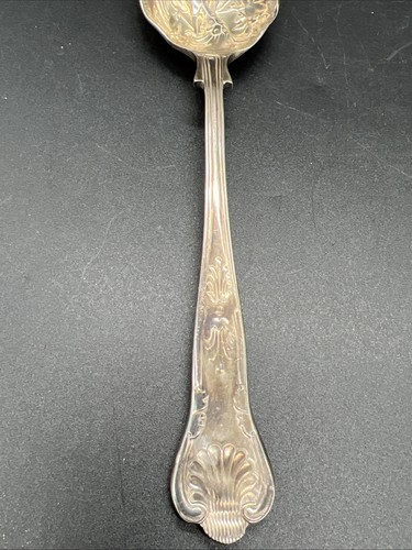 Victorian K & M EPNS ENGLAND Serving Spoon Phoenix Pheasant Peacock ...