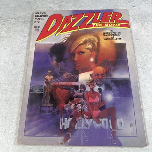 Dazzler the Movie (Marvel 1984) Graphic Novel #12 - Bill Sienkiewicz | eBay