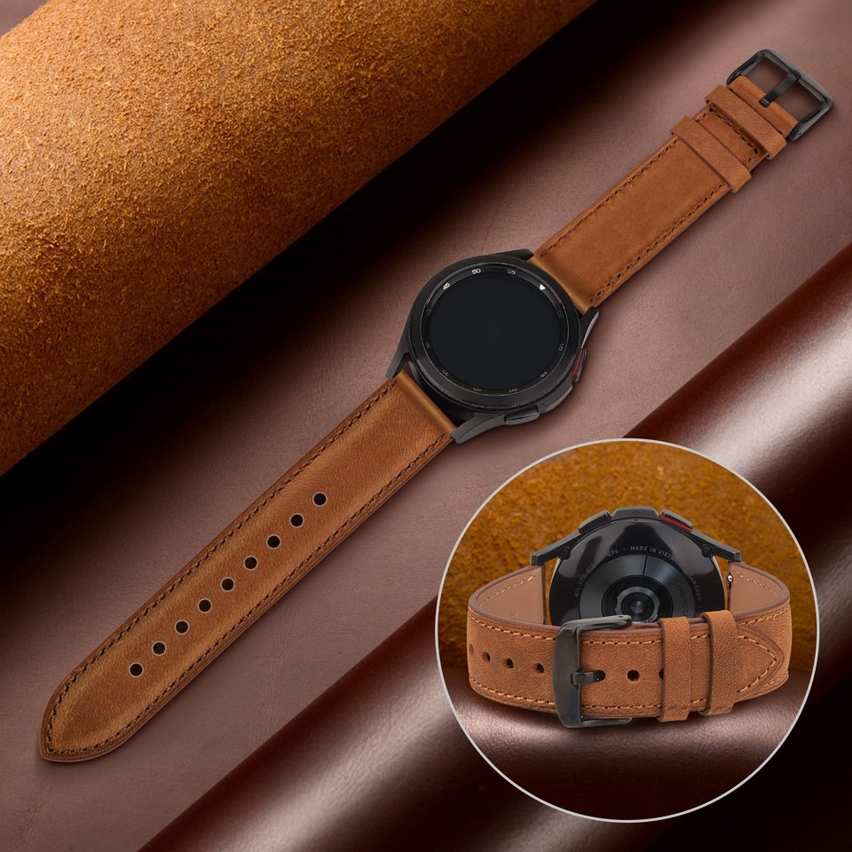 20mm Leather Band for Timex Expedition Bands Soft Leather Replacement ...