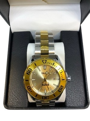 Donald Trump Signature Two Tone Gold Dial 3-Hand Date Watch, Limited ...