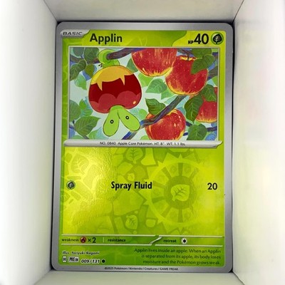 Applin 009/131 Prismatic Evolutions Common Reverse Holo English | eBay