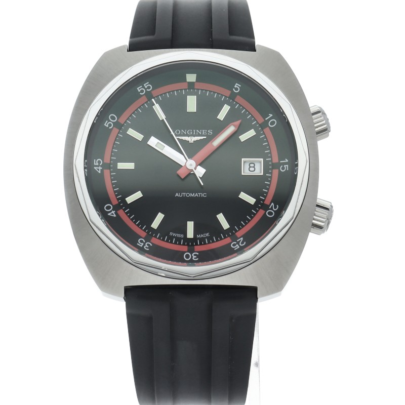 LONGINES Heritage Diver Automatic 43mm L2.795.4.52.9 Stainless Steel ...