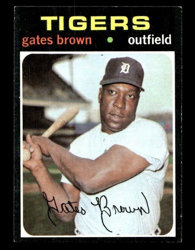 1971 Topps #503 Gates Brown Tigers EX-MT+ *2y | eBay
