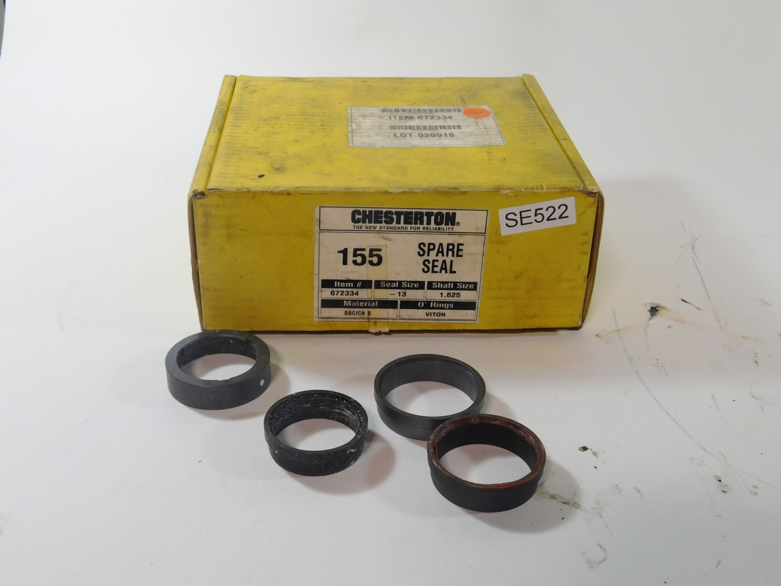 Chesterton 155 Seal Kit 62334 Viton 1.625" Shaft Size - NEW Surplus! | eBay