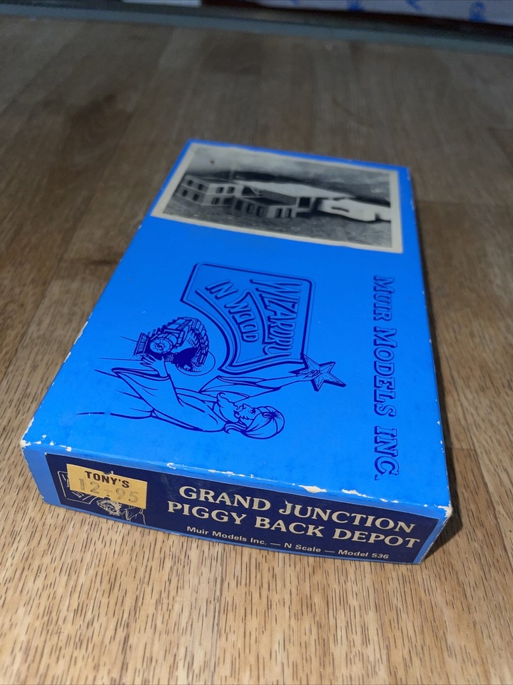 Muir Models Grand Junction Piggy Back Depot Kit #036 N Scale new | eBay