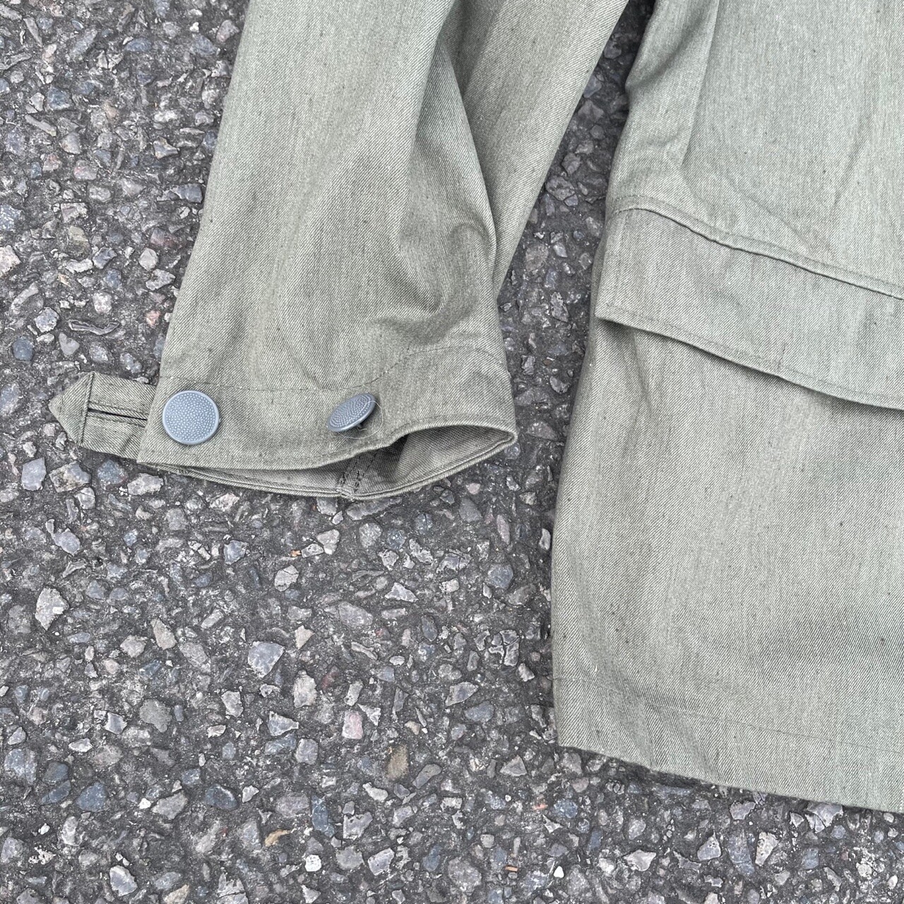 East German Army Surplus Woman's Green Field Jacket, … - Gem