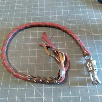 biker whip getback BROWN AND MAROON BY STITCH | eBay