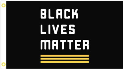3X5 BLACK LIVES MATTER "YELLOW LINE" FLAG BANNER GROMMETS 100D | eBay