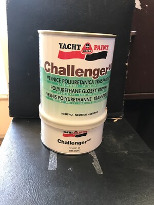Boat Varnish CHALLENGER UV TWO-COMPONENT POLYACRYLIC VARNISH | eBay