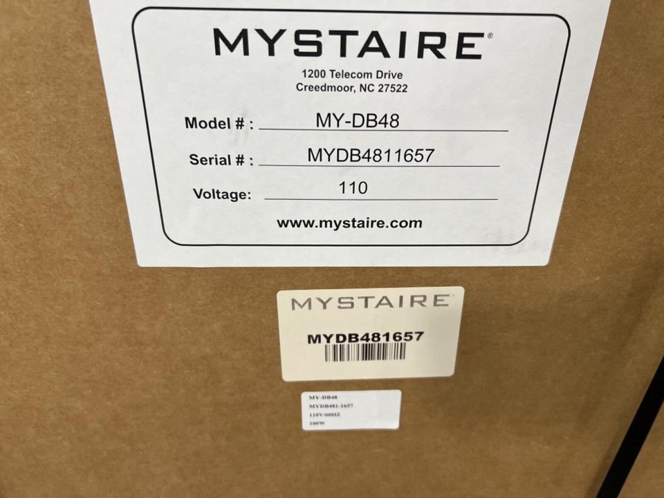 Mystaire MY-DB48 48" CleanPrep PCR Workstation Circulation | eBay