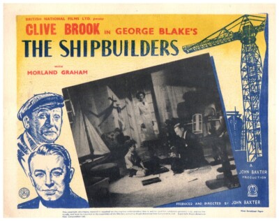 The Shipbuilders Original Lobby Card 1943 Clive Brook Morland Graham ...