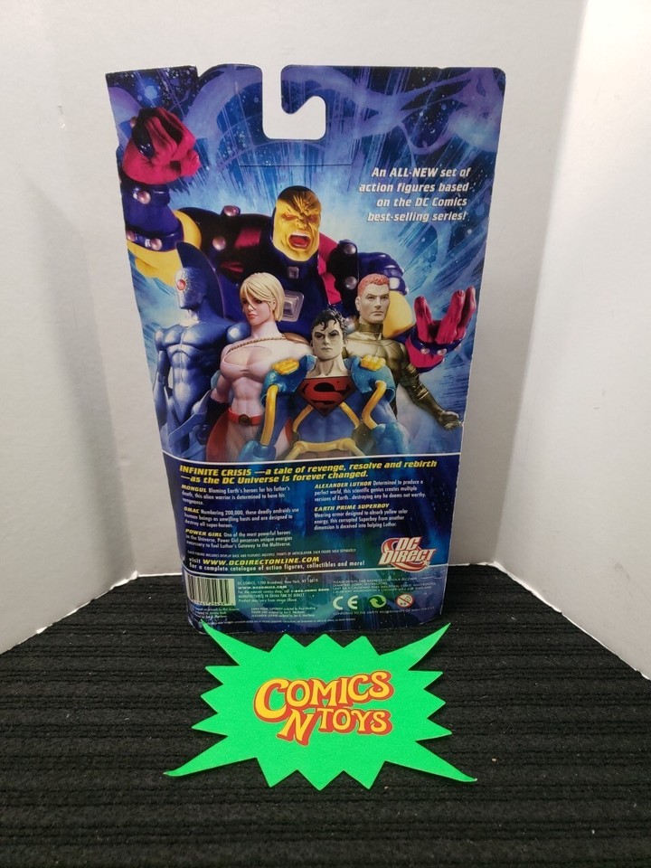 NEW DC COMICS DIRECT INFINITE CRISIS SERIES 1 OMAC 8" INCH ACTION ...