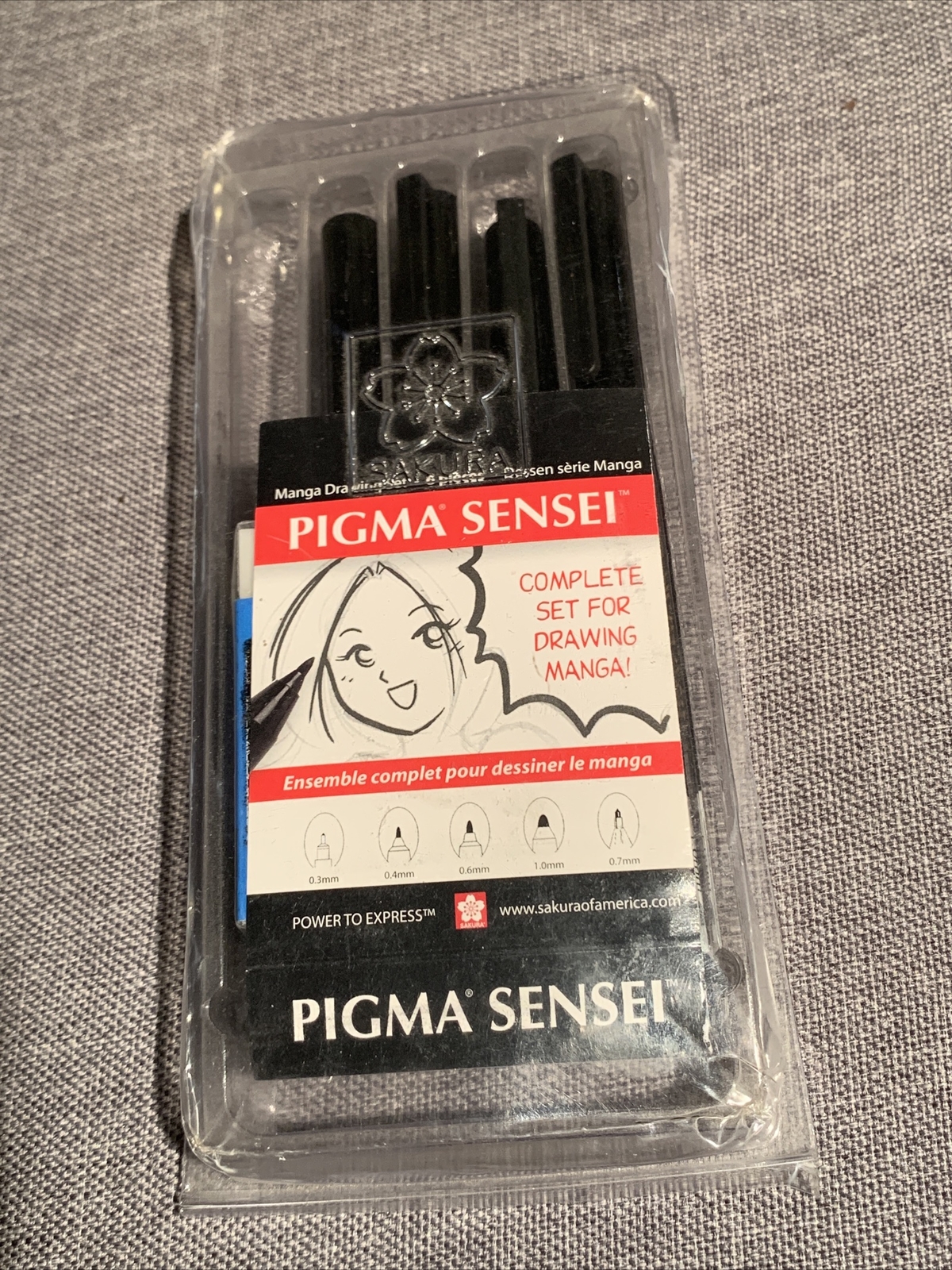 Pigma Sensei Manga Drawing Set 5/Pkg- | eBay