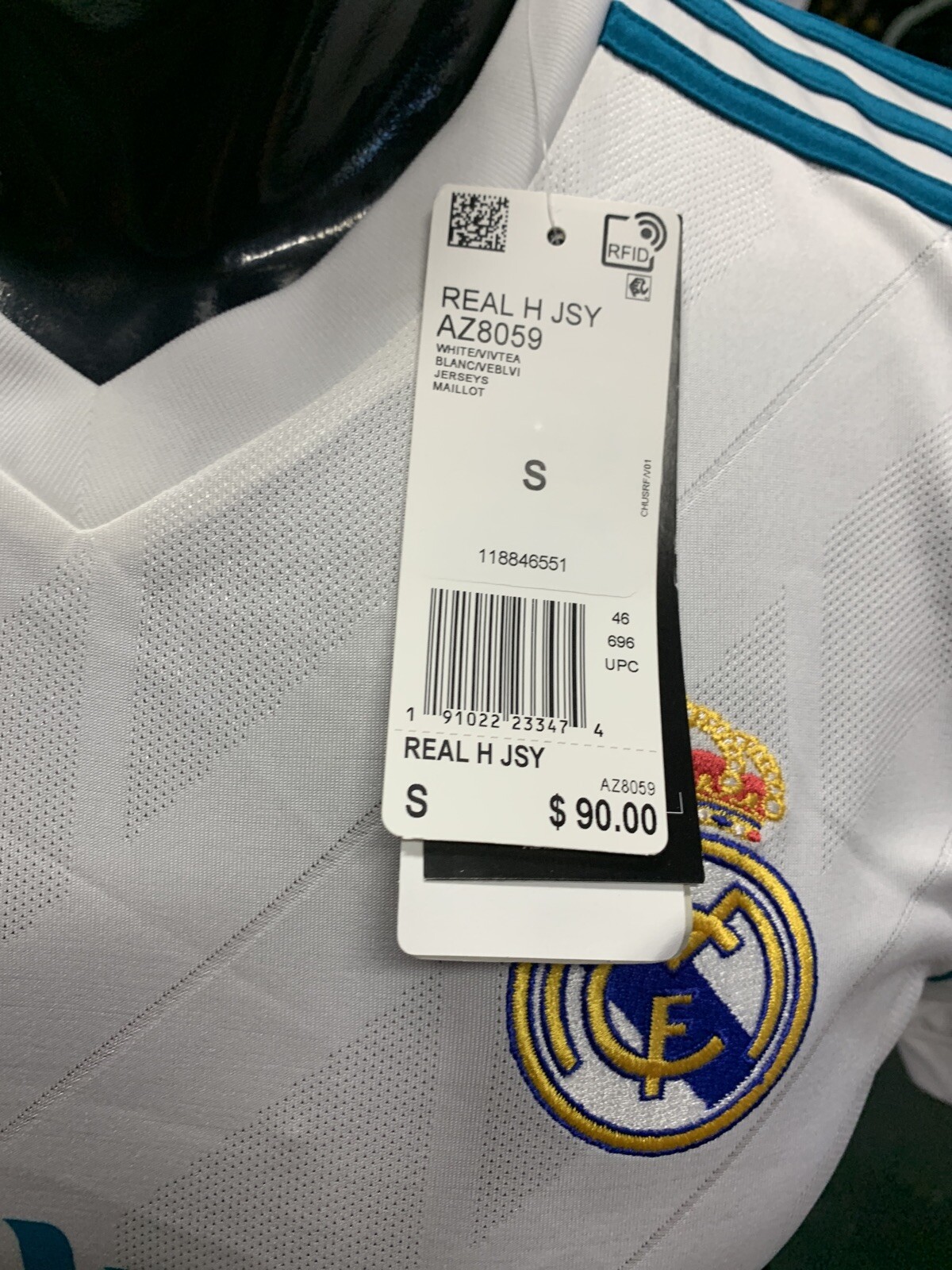 Real+Madrid+Jersey+2017%2F18+Home+Size+XL+Shirt+Mens+Camiseta+adidas ...