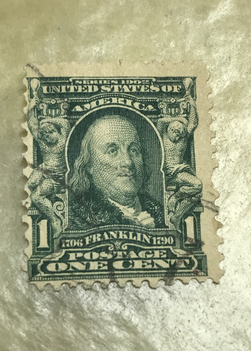 1902 Benjamin Franklin Stamp Hotsell | centralcountiesservices.org