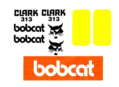 Bobcat Stickers Clark 313 Decals | eBay