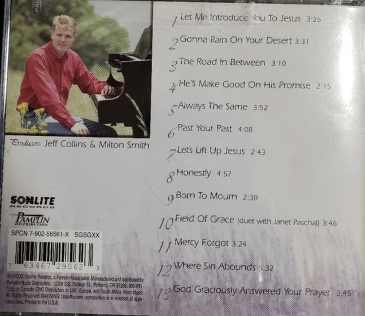 Field of Grace by Kirk Talley (CD, Oct-2000, Sonlite Records ...