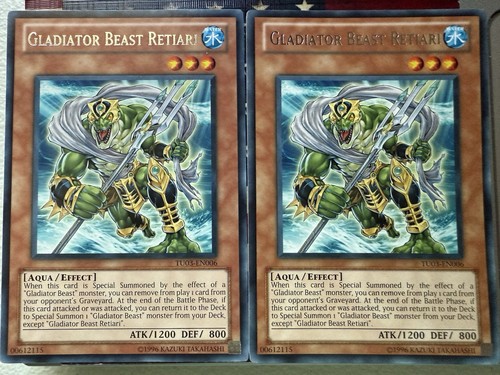 Gladiator Beast Retiari TU03-EN006 Turbo Pack: Booster Three Unlimited ...