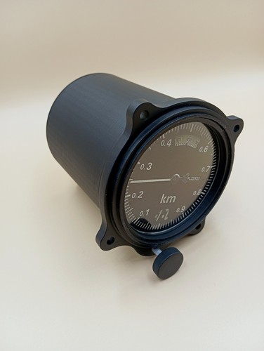 German WW2 Luftwaffe Altimeter - gauge Fl.22320 - real size - plastic ...