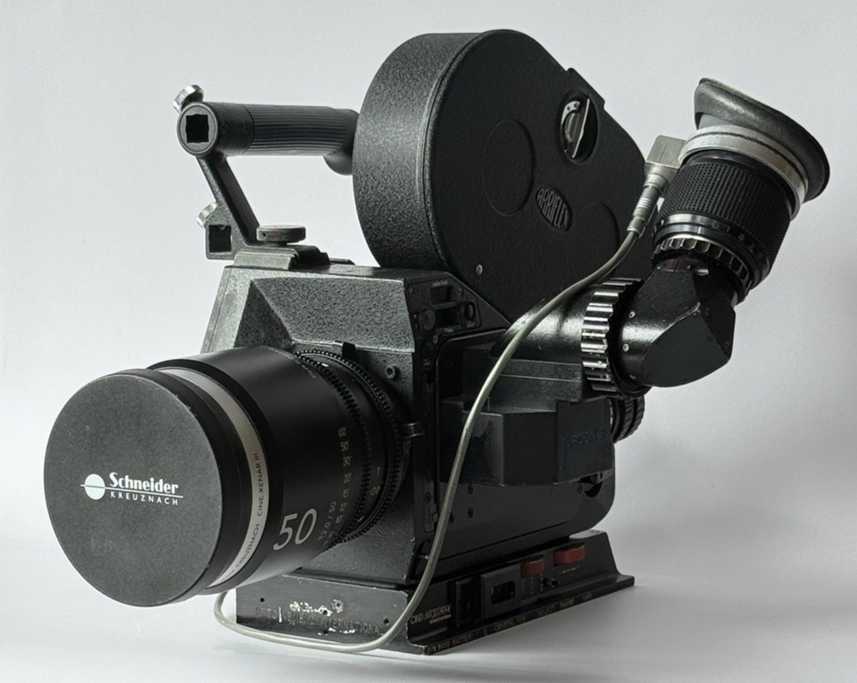 ARRI 35 III, POWER CABLE, AMAZING VIEWFINDER, ELECTRONIC RISER !! | eBay