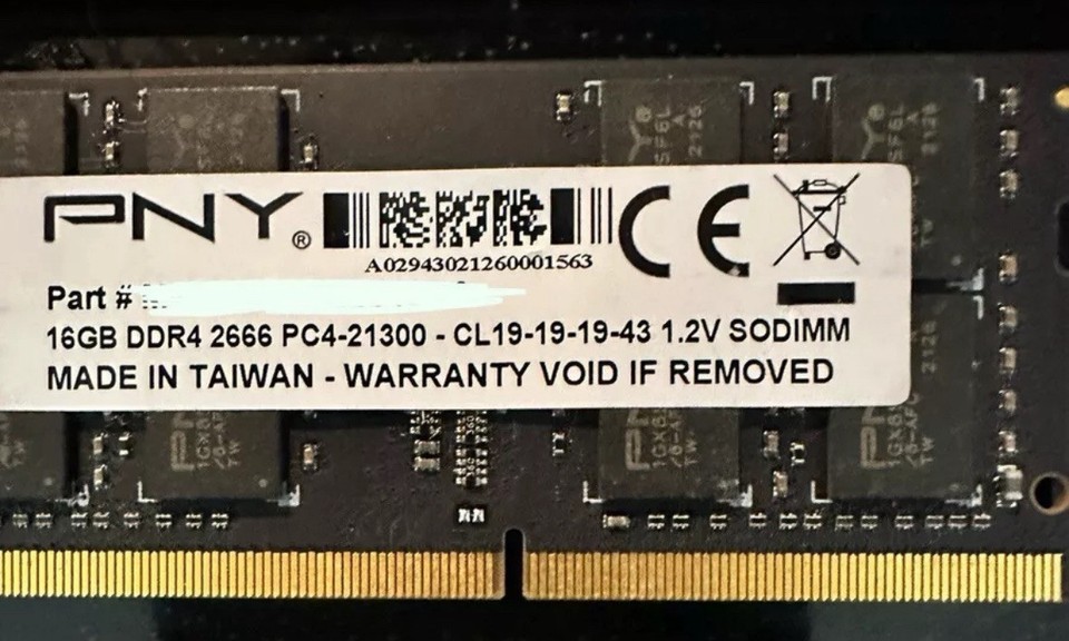 16GB RAM | PNY | Laptop Only | eBay