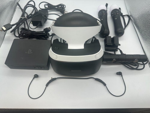 Sony PlayStation 4 PS VR 1 Bundle Camera + Official Headphones Fully ...