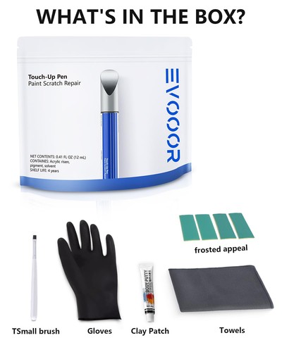 for Tesla Wheel Touch Up Paint with Curb Rash Repair Kit - DIY Kit with ...