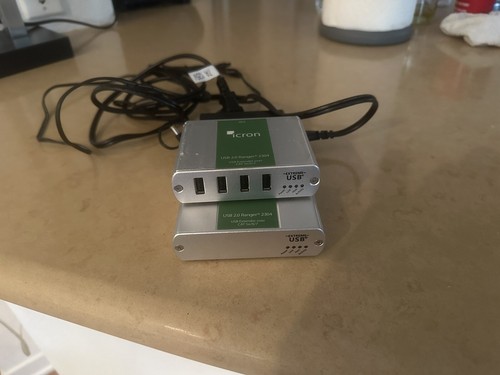 icron usb ranger 2304 usb 2.0 extender LEX & REX with power supply | eBay