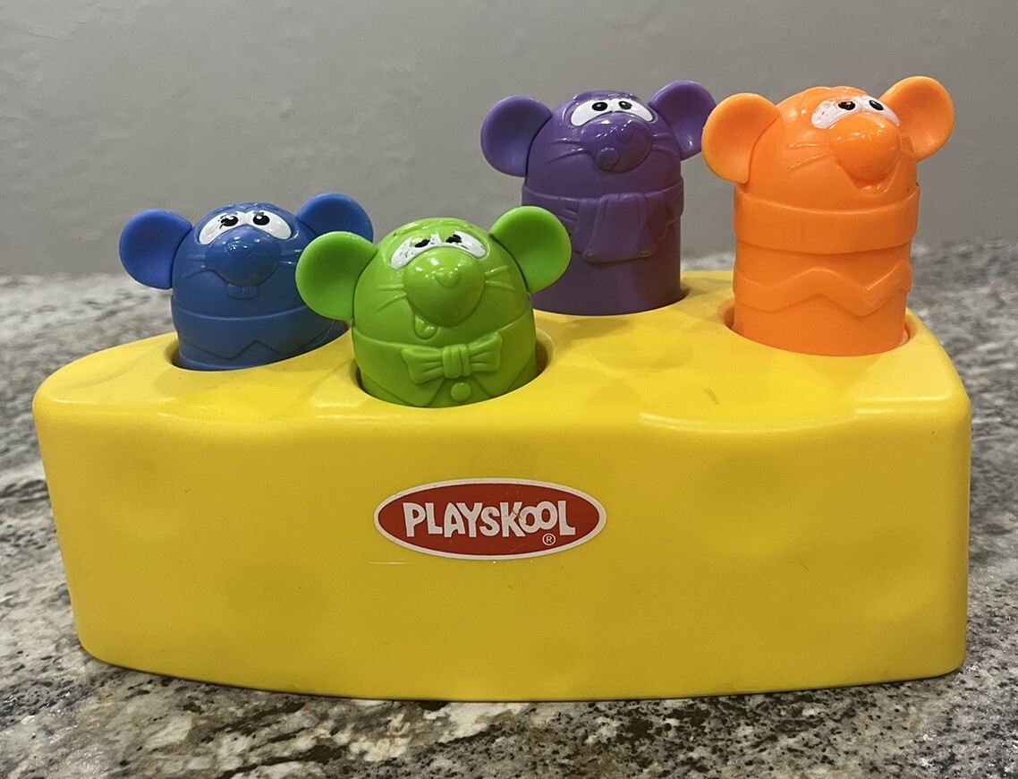 Playskool Mouse In Cheese Toddler Toy Rare 2003 Item 06175 | eBay