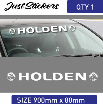 HOLDEN WINDSCREEN DECAL 900mm wide | eBay Australia