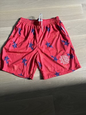 ee Shorts Bape (Large) Red Shorts With Blue Stars. Made By Eric Emanuel ...