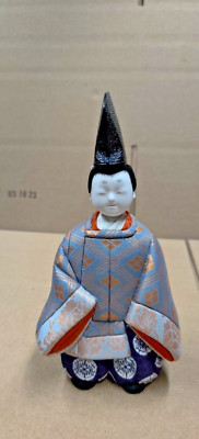 Vintage Kimono Kimekomi Male doll Hikaru Genji Porcelain Face | eBay